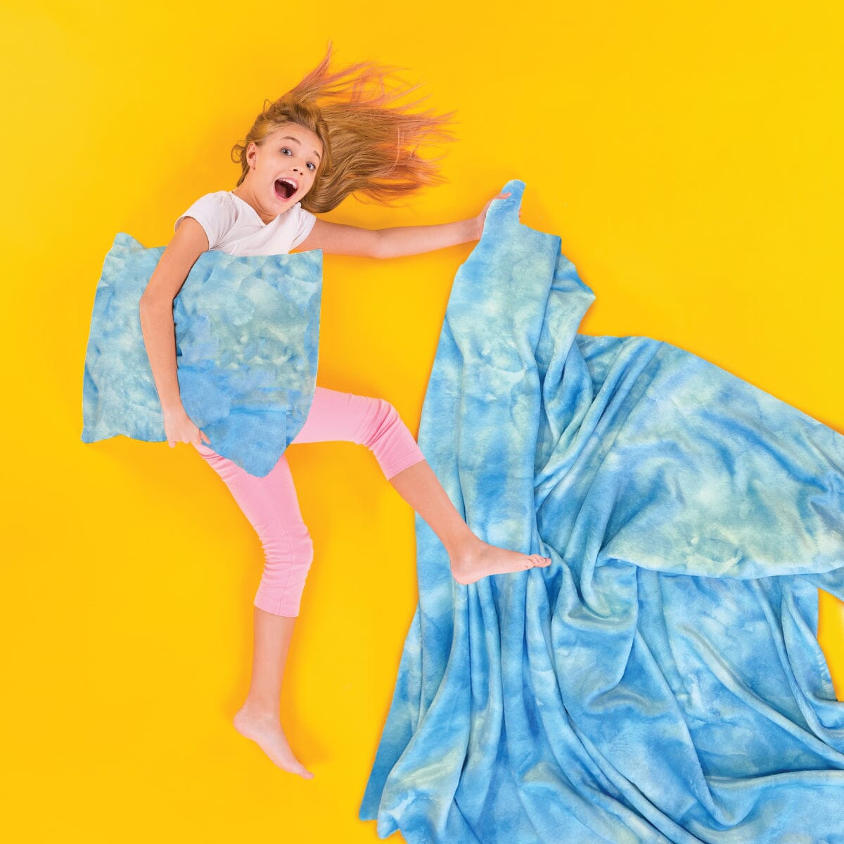 Blue Watercolour - Plush Blanket – JETTPROOF Calming Sensory Clothing ...