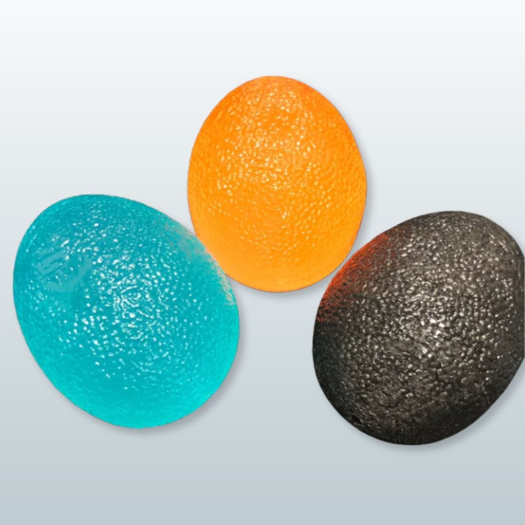 Different Strength Hand Exerciser Stress Eggs | 3 Pack | Kaiko ...